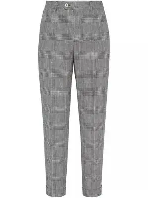 Brunello Cucinelli Prince Of Wales Check Trousers