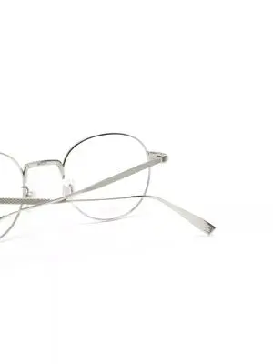 Dunhill Round Frame Eyeglasses - Silver