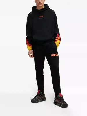 Hugo Mid-rise Straight-leg Track Pants