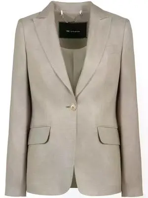 Kiton Mélange-effect Blazer - Neutrals