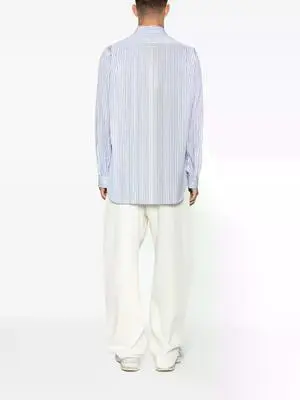 Comme Des Garçons X Lacoste Graphic-print Shirt - White