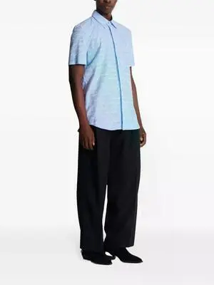 Balmain Jacquard Love Letter Print Shirt