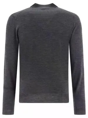 John Smedley Merino Wool Polo Shirt - Grey