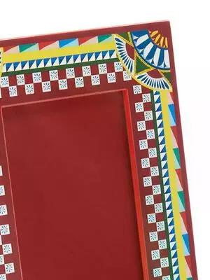 Dolce & Gabbana Carretto-print Photo Frame