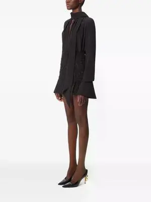 Nina Ricci Frayed Tweed Mini Skirt