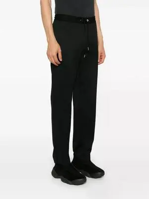 Moncler Logo-patch Drawstring Tapered Trousers