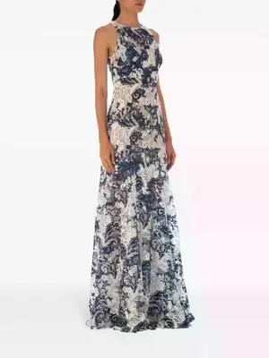 Silvia Tcherassi Chenoa Embellished Maxi Dress
