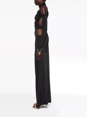DI PETSA Stretch Dress With Chain Detail And Cut-outs
