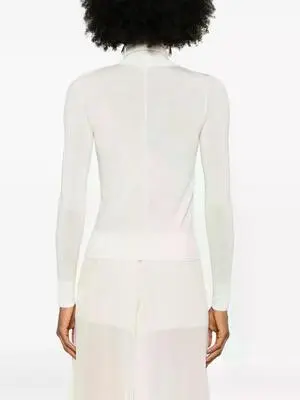 Chloé Logo-embroidered Wool Roll Neck Jumper