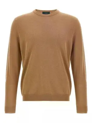 ZANONE Crew Neck Jumper - Brown