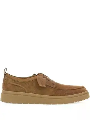 Clarks Polden Moc Shoes - Brown