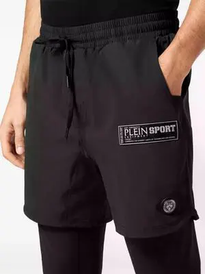 PLEIN SPORT Logo-print Leggings
