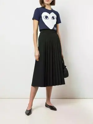 Play Comme Des Garcon Printed Crewneck T-shirt