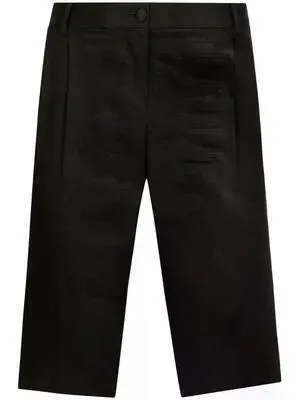 Dolce & Gabbana Pleated Knee-length Tailored Shorts