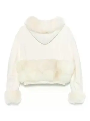 LOULOU Faux-fur Hoodie