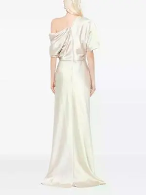 Amsale Slouch Maxi Dress