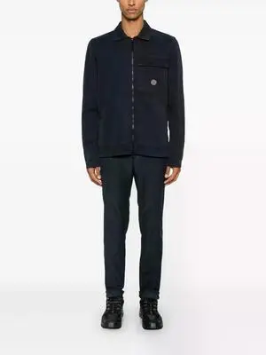 Incotex Logo-embroidered Trousers