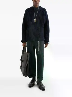 JIL SANDER Crew Neck Wool Jumper
