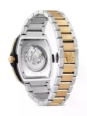 Philipp Plein The Skeleton 44mm Watch - Silver