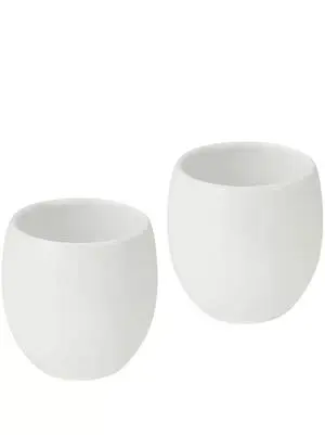 Christofle Mood Coffee Espresso Cups - White