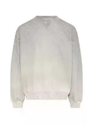 MARINE SERRE Moon Faded Fleece Oversized Sweatshirt