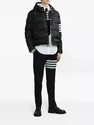 Thom Browne 4-bar Hooded Puffer Jacket