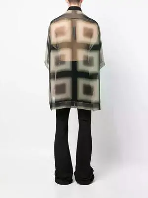 Rick Owens Semi-sheer Silk Shirt