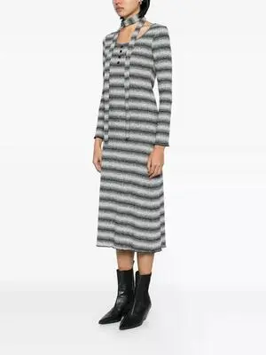 TOUT A COUP Striped Knit Dress