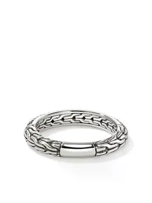 John Hardy Sterling Black Sapphire Pavé Band Ring
