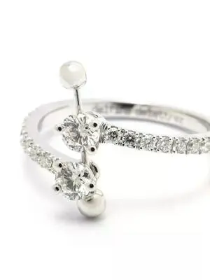 Delfina Delettrez 18kt White Gold Diamond Ring