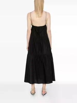 Matteau Tiered V-neck Maxi Dress