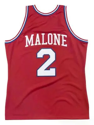 Mitchell & Ness Authentic 1982 Moses Malone Sixers Jersey