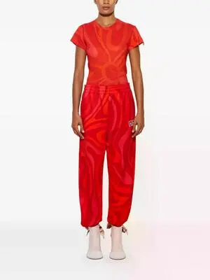 Emilio Pucci Abstract Print T-shirt - Red