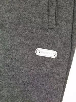 Alexander McQueen Logo-plaque Track Pants - Grey