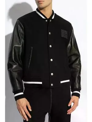 Givenchy 4g Motif Bomber Jacket