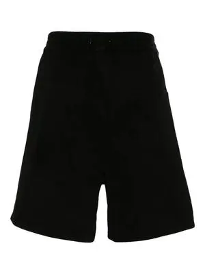 3.PARADIS Stud-embellished Cotton Bermuda Shorts - Black
