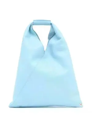 MAISON MARGIELA Japanese Tote Bag In Calf Leather - Blue