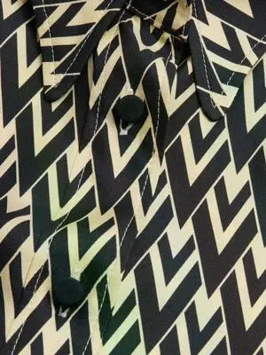 Valentino Garavani Monogram Silk Shirt