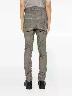 Boris Bidjan Saberi Distress Finish Trousers