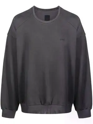 JUUN.J Logo-print Cotton Sweatshirt - Grey