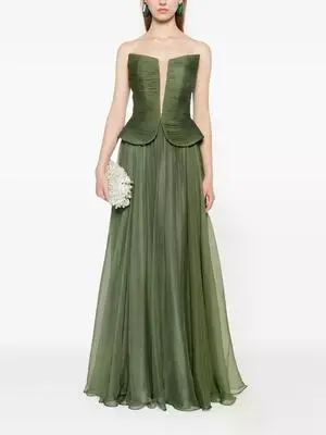 M.MARQUISE Claude Gown - Green