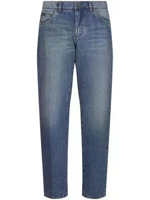 Dolce & Gabbana Mid-rise Straight-leg Jeans