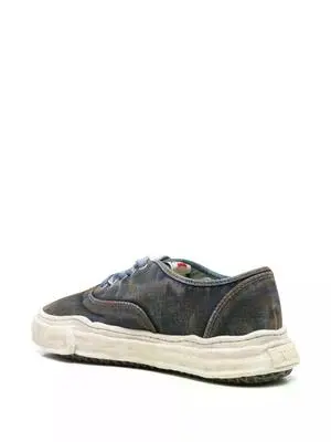 Mihara Yasuhiro Baker Og Denim Sneakers - Blue