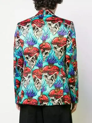 Philipp Plein Skull-print Blazer