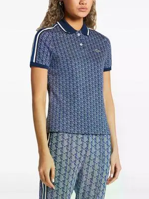 Lacoste Logo-embroidered Cotton Polo Top