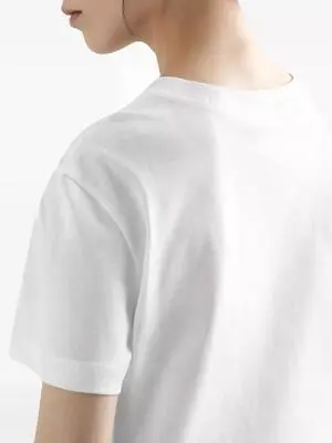 Dolce & Gabbana Dg Logo Embroidered Crew Neck T-shirt