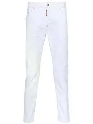 Dsquared2 Bull Guy Slim-fit Jeans - White