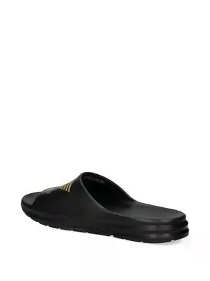 EA7 Logo Slides - Black