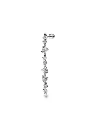 MARIA BLACK Large Arctic Earring - Silver