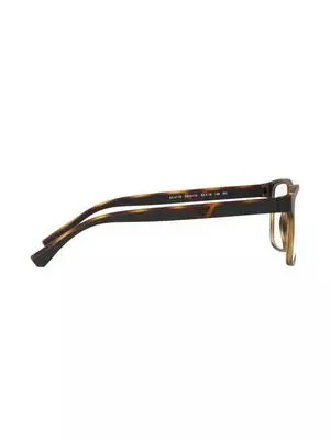 Emporio Armani Tortoiseshell-effect Glasses